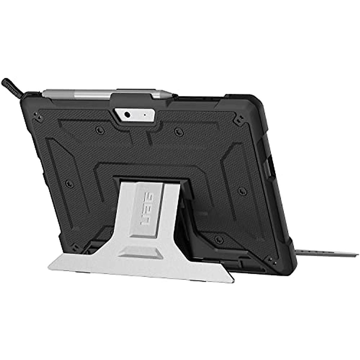 URBAN ARMOR GEAR UAG Designed for Microsoft Surface Go 4/ Surface Go 3 / Surface Go 2 / Surface Go Case 10.5" Metropolis Feather-Light Rugged Aluminum Stand Military Drop Tested Cover Black