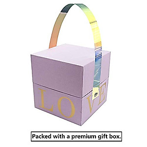 Osci-Fly Valentines Day Gifts for L&D Nurse, Labor and Delivery Nurse Handmade Etched Purple Starry Wine Glass & Nurse Off Duty Socks - Gift for Nurses Women