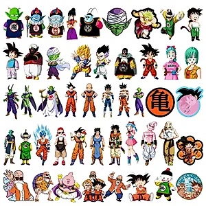 100PCS Cartoon Stickers Classic Anime Waterproof Vinyl Stickers for Water Bottle Car Laptop Phone Skateboard Graffiti Aesthetics Decals Pack for Kids Boys Girls Teens Adult