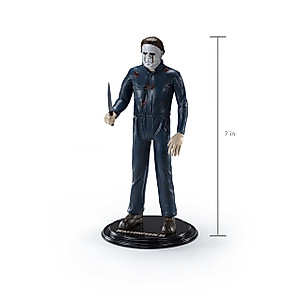 BendyFigs The Noble Collection Halloween II Michael Myers