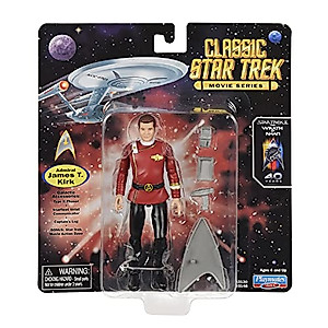 Star Trek Playmates Toys Universe: 5" Admiral James Kirk Wrath of Khan Action Figure with Accessories, Multi