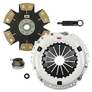 ClutchMaxPRO Performance Stage 4 Clutch Kit Compatible with 1988-1998 Toyota Supra MK3 7MGE MK4 2JZGE 1992-2000 Lexus SC300 W58 (CP16085HDD-ST4)