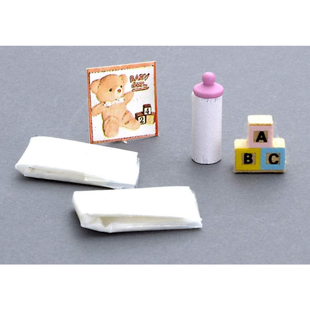 Dollhouse Miniature Baby Set