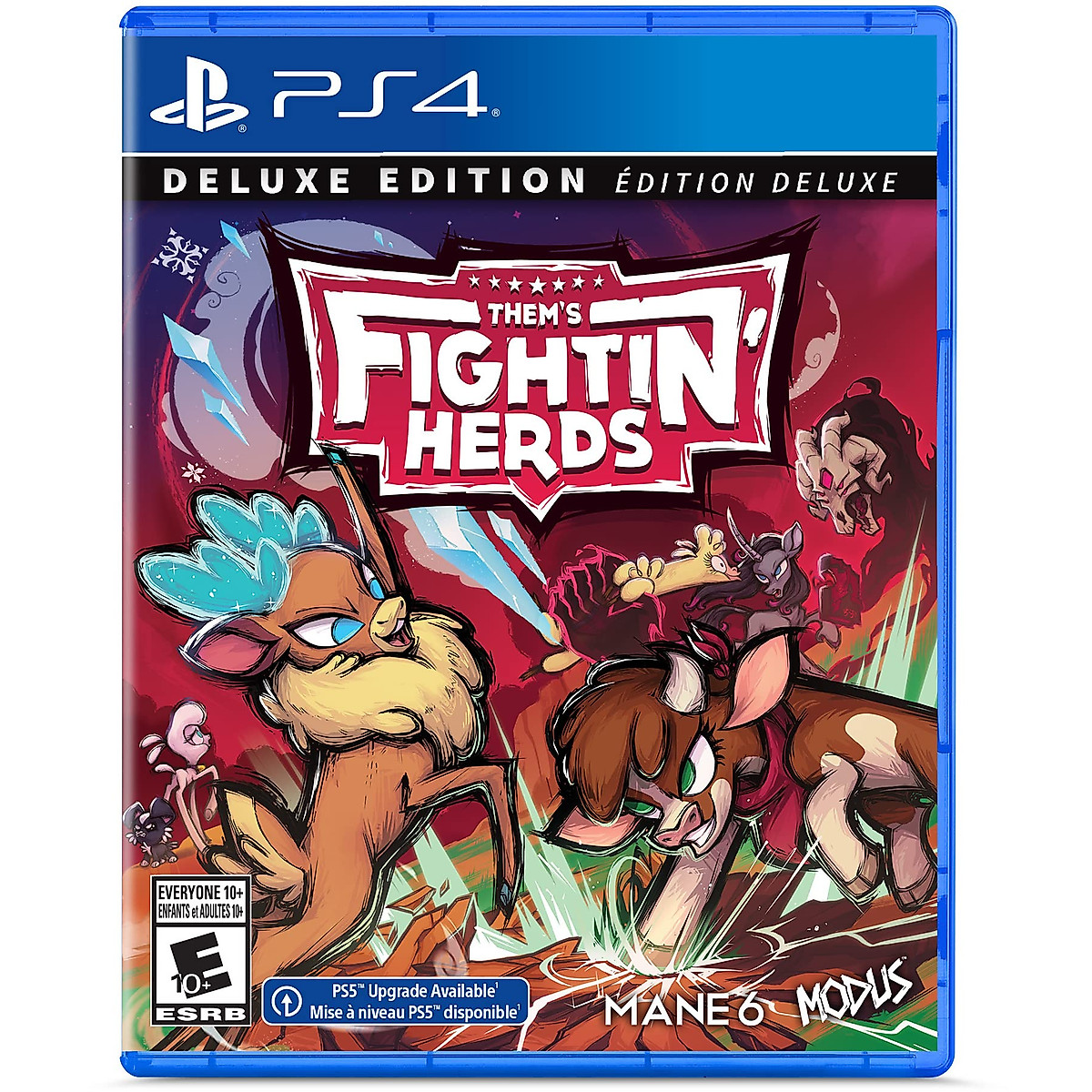 Them's Fighting Herds: Deluxe Edition (PS4) and Sonic Frontiers - PlayStation 4 Bundle