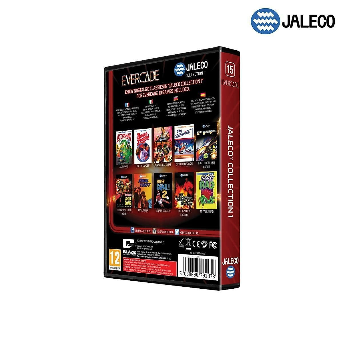 Blaze Evercade Jaleco Cartridge 1