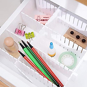 Croing 𝘿𝙧𝙖𝙬𝙚𝙧 𝙊𝙧𝙜𝙖𝙣𝙞𝙨𝙚𝙧 Drawer Dividers (40 pcs)