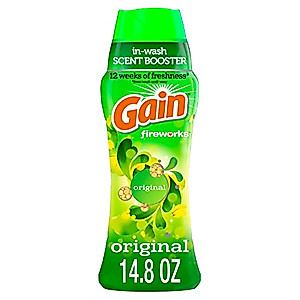 Gain Fireworks In-Wash Scent Booster Beads, Original, 14.8 oz