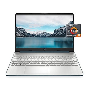 HP Newest 2022 15.6＂ FHD Busienss Laptop, AMD Ryzen 5 5500U 6 core(Beat i7-1160G7, up to 4GHz), 32GB RAM, 1TB PCIe SSD, AMD Radeon Graphics, WiFi, Windows 11, Blue + Accessories