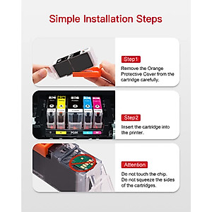 GPC Image Compatible PGI-270XL CLI-271XL Replacement for Canon Ink Cartridges 270 and 271 Combo Ink to use with PIXMA MG7720 TS9020 TS6020 MG6821 Tray(PGBK Black Cyan Magenta Yellow, 12 Pack)