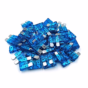 (50 Pcs) MCIGICM 15 Amp ATC Fuse Blade Style 15A Automotive Car Truck