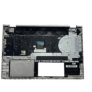 Replacement for HP Pavilion X360 15T-CR000 15T-CR 15 CR 15-CR0051OD Laptop Upper Case Palmrest Keyboard Assembly Part l20848-001 4600EH0E000 Top Cover Black