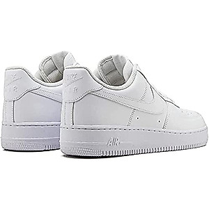 Nike Men's Air Force 1 Sneaker, White, 9.5