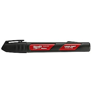 Milwaukee Electric Tools Paint Marker, Black (48-22-3731)