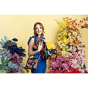 Nicole Lee Butter-Flower Black 3 Piece Set (Backpack, Crossbody, Wallet)