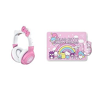 Razer Kraken BT Headset: Bluetooth 5.0-40ms Low Latency Connection & Friends Edition & DeathAdder Essential + Goliathus Medium Bundle: 6400 DPI Optical Sensor - 5 Programmable Buttons