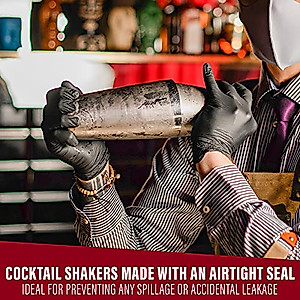 Cocktail Shaker Set Bartender Kit by Premier Hut - 22 oz and 25 oz Stainless Steel Boston Shakers - Drink Mixer Martini Shaker Set - 2 Piece Mixology Bartender Kit