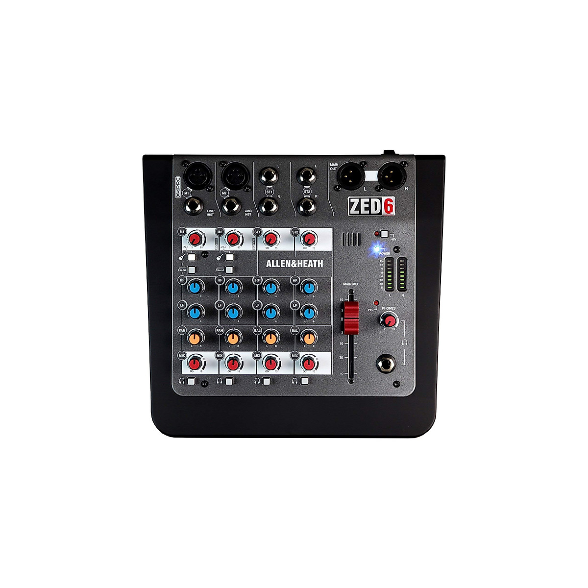 ZED-6 6-Channel Analog Mixer (Renewed)