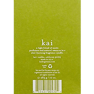 kai Fragrance Candle, Skylight - 40 Hour Burn time, Soy and Coconut Wax, Scented with The Signature kai Fragrance, Vegan, Cruelty rree, Made in The USA