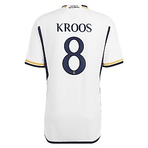 Pro Soccer Specialists Kroos #8 Home Soccer Jersey 2023/24 (Small) White