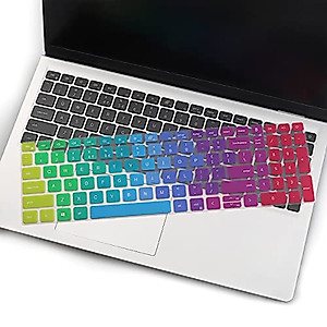Keyboard Cover for 15.6 Dell Inspiron 3510 3511 3515 3525 3530 3535 5510 5515 5518 7510, Inspiron 16 7610, Vostro 15 3510 5510 5515, Latitude 3520, Inspiron 15 3000 5000 7000 (Not Fit Dell G5 G15)