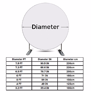 Renaiss Gold VIP Party Round Backdrop Cover 3.2 ft Red Carpet Stars Event Ceremony Celebrity Polyester Circle Photography Background Party Decorations Portrait Photo Prop