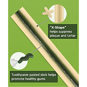 Doctor By MegaChitoChew - Dog Dental Chew - Dog Bully Sticks for Large Dogs and Medium Dogs, 7 Sticks, 6 inches, Odor Free Bully Sticks for Dogs, Cleans Teeth and Control Plaque