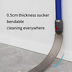 Flat brush Replacement for Cordless Vacuum Cleaners V7 V8 V10 V11 V12 V15 Flexible Crevice Tool Good for Corners and Gaps Cleaning