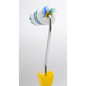 PROFOCON 61 Piece Small Paint Roller Covers Kit,4 inch Mini Paint Roller with Roller Frame,Microfiber Paint Rollers for Painting Walls Contractor