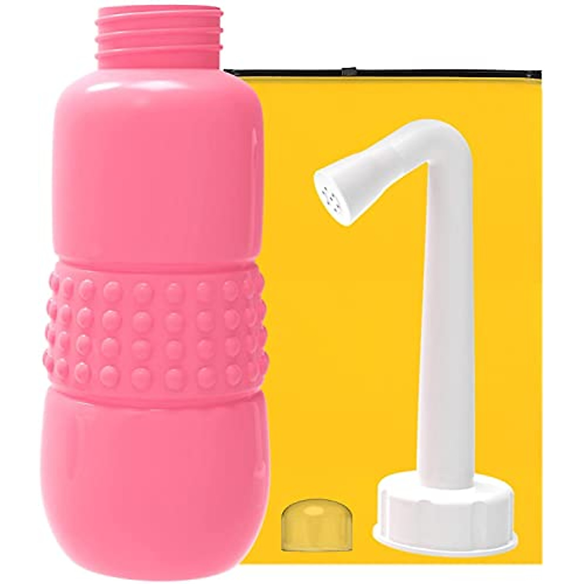 Handheld Portable Bidet 450ml,ToSSme Personal Bidet Handheld Sprayer,Pregnant Women Cleansing,Postpartum Clean,Travel Bidet with Dust Cap