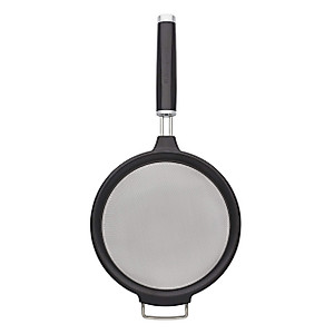 KitchenAid Classic Strainer, 7-Inch, Black