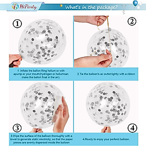 Upgraded,105PCS Gender Reveal Baby Shower Decorations for Boy,Blue and White Birthday Balloons Garland Arch Kit, Oh Baby Birthday Banner, Giltter Dots Birthday Garland+Pump+Complete Accessories