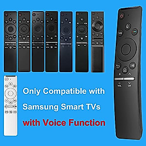 New Upgraded Voice Replacement Remote for Samsung Smart-TV Remote Control, BN59-1266A with Voice Function for All Samsung TVs