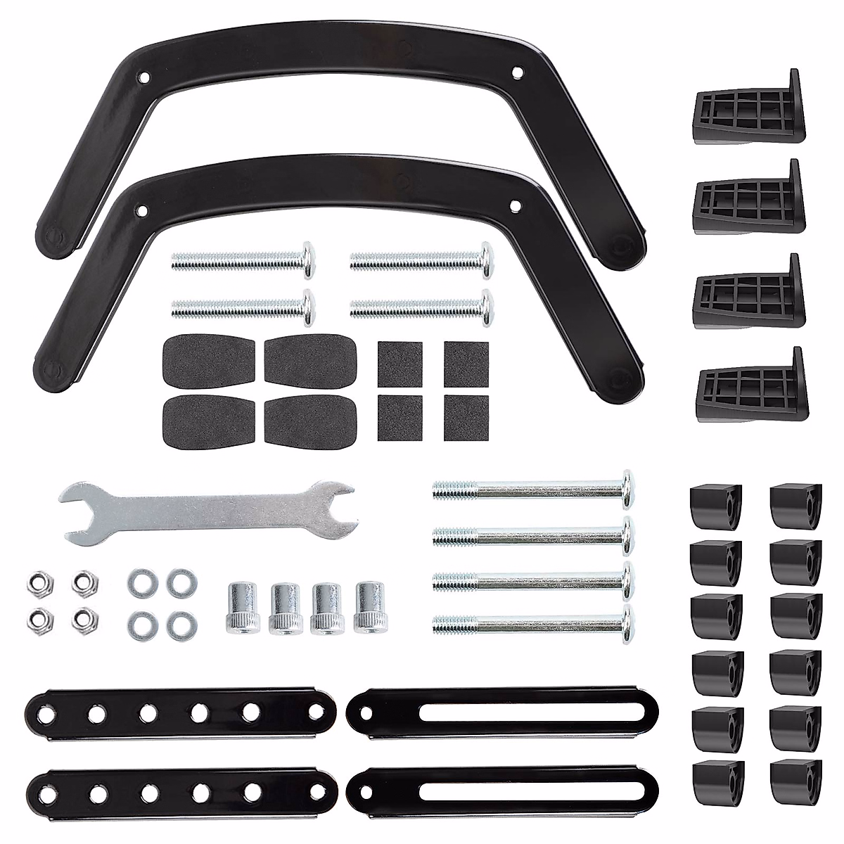 ErGear VESA Mount Adapter, Universal Non-VESA Monitor Stand Adapter for 17 to 27 Inch Screens, VESA Bracket 75x75 mm - EGMUA4