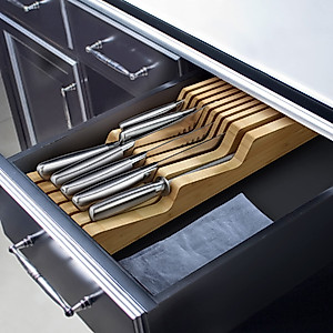 Cangshan Sanford Series 1027143 German Steel 8-Piece BBQ Knife In Drawer Set