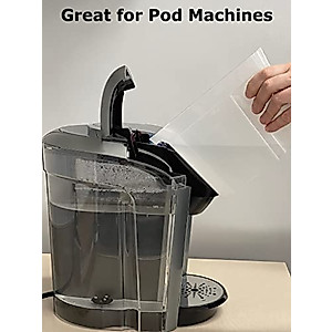 OCSParts 48 oz Water Pitcher, Convenient Compact Design, Great for Bunn Velocity Brew, BX, BT, BTX, GR and Keurig Machines, Accurate Measuring, Handle Design for Easy Pouring