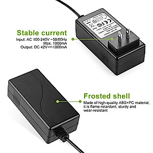 energup 40V Replacement for Greenworks 40V Lithium Battery 29472 29462 for GreenWorks 40Volt G-MAX Power Tools 29252 20202 22262 with a Greenworks 40V Battery Charger