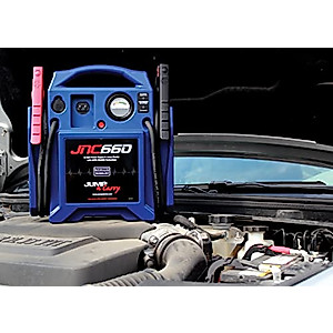 Clore Automotive Jump-N-Carry JNC660 1700 Peak Amp 12 Volt Jump Starter , Blue