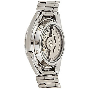 Seiko 5 Automatic Gents Stainless Steel Watch, Black Dial - SNXS79J1 - (Made in Japan) by Seiko Watches