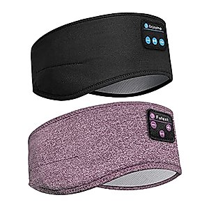 Lavince Sleep Headphones Bluetooth Sports Headband, Wireless Sports Headband Headphones with Ultra-Thin HD Stereo Speakers Perfect for Workout,Jogging,Yoga,Insomnia,Side Sleepers,Air Travel,Meditation