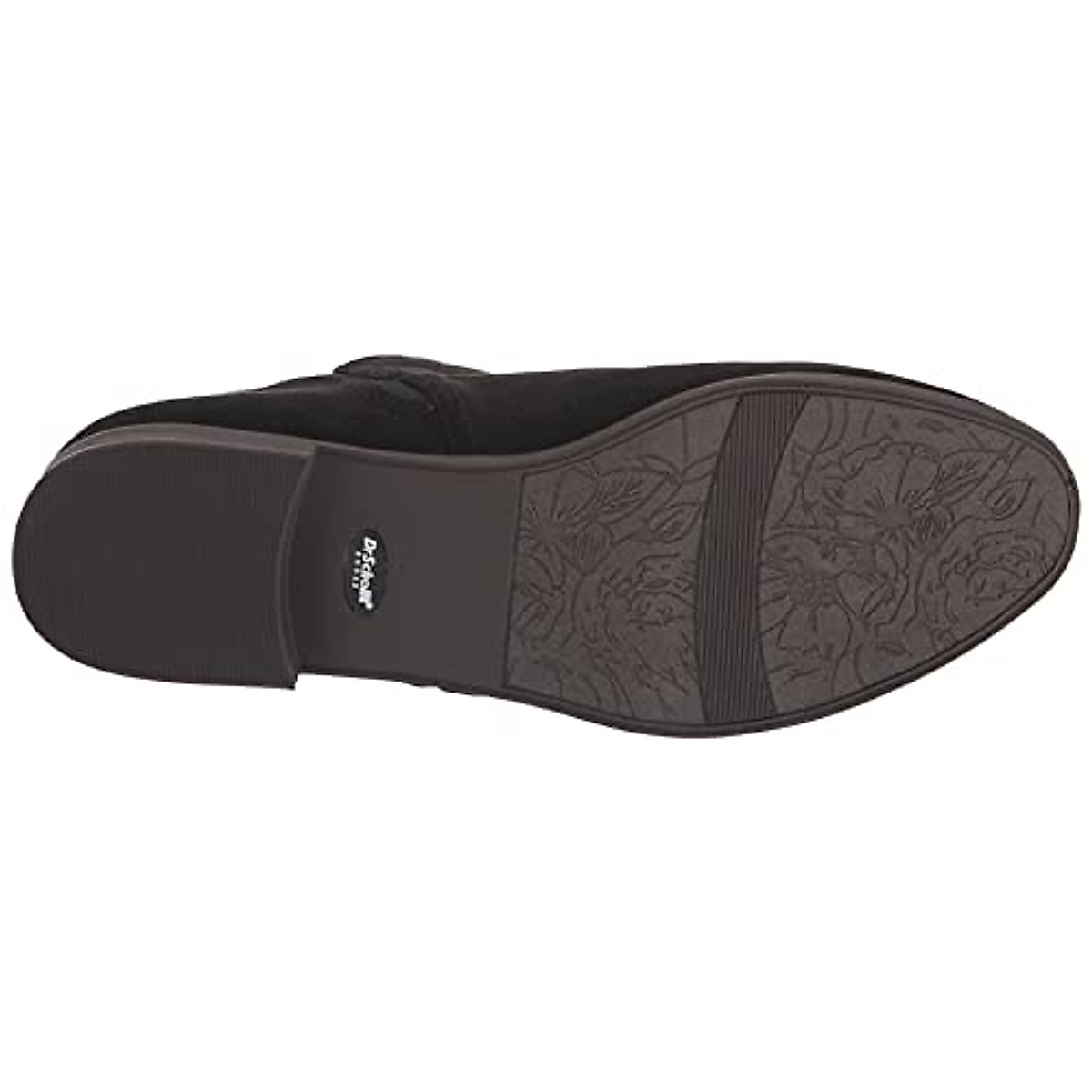 Dr. Scholl's Shoes Women's Rate Zip Ankle Boot Black Microfiber 9 W