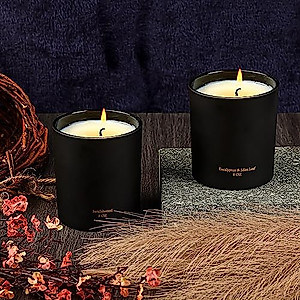 Fixwal 2 Pack Scented Candles for Home, 16oz Natural Soy Candles Gifts for Men&Women, Scented Aromatherapy Candles Soy Wax Glass Jar Candles