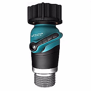 2wayz Garden Hose Shut Off Valve, Garden Hose Connector, Water Hose Shut Off Valve, Hose Valve Shut Off, Shut Off Valve for Garden, Garden Hose Shut Off Valve Heavy Duty