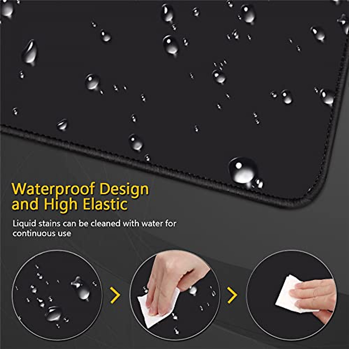 Marble Mouse Pad XXL Large Mouse Pad Gamer Computer Desk Mat Gaming Keyboard Big Mouse Pad Desk Mat PC Gamer Mousepads Mat-SS-2||300X700x2mm