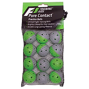 F4 Pure Contact Limited Flight Practice Golf Balls – 12 Pack