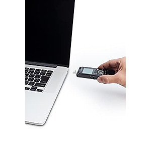 Olympus OM System WS-883 Digital Voice Recorder, Linear PCM/MP3 Recording Formats, USB Direct, 8gb Playback Speed and Volume Adjust, File Index, Erase Selected Files