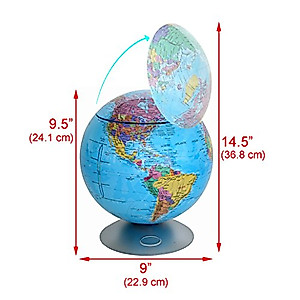 iTouchless Sensor 360-degree Globe Storage Container