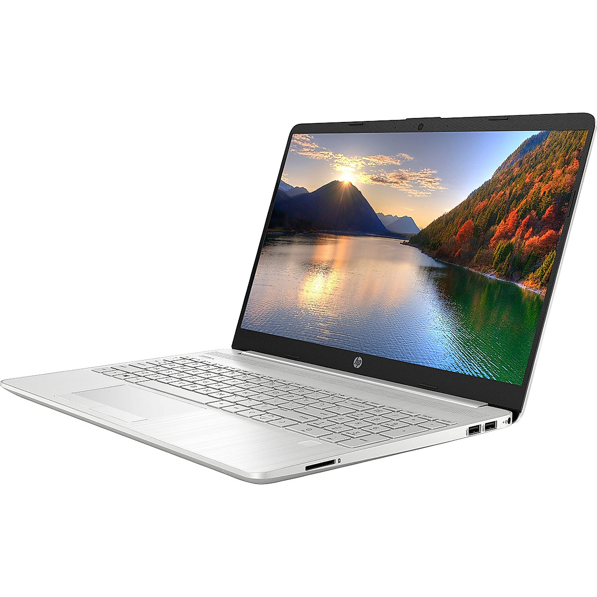 HP 2022 Newest Notebook Laptop, 15.6" Full HD 1080P Non-Touch Display, 11th Gen Intel Core i3-1115G4 Processor, 32GB DDR4 RAM, 1TB PCIe SSD, Webcam, HDMI, Wi-Fi, Bluetooth, Windows 11 Home, Silver