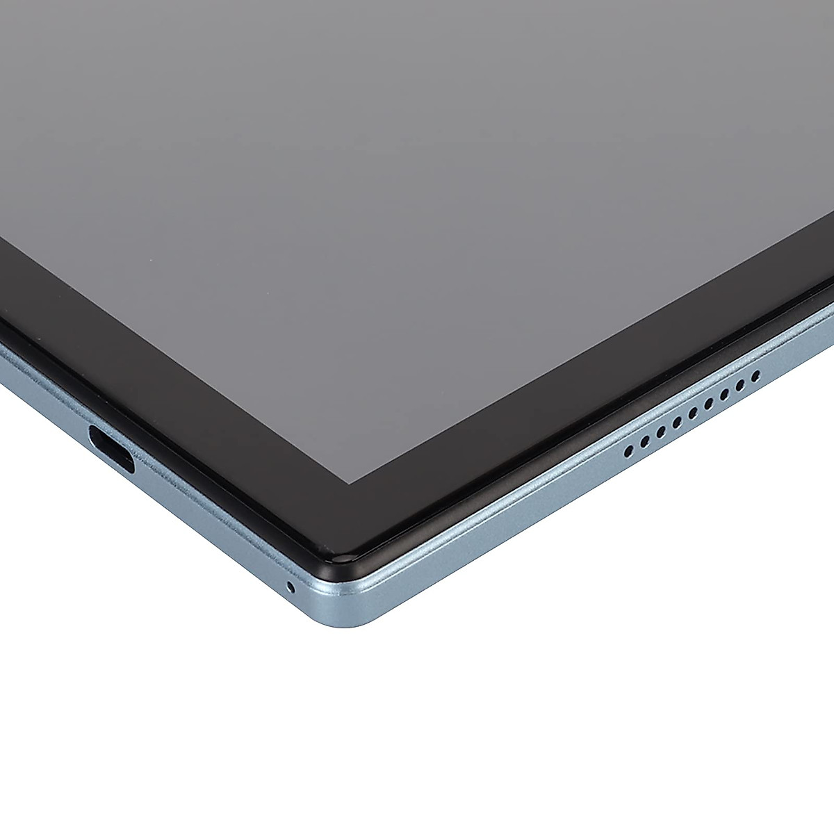 Honio HD Tablet, Business Tablet Octacore CPU Blue Dual Camera 10.1 Inch FHD 5G WiFi 4G LTE (US Plug)