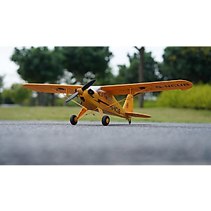 Ssccgym XK A160 RTF Large 25.6-Inch Brushless RC Plane 2.4GHZ 6-AXIS Gyro Remote Control Airplane J3 5CH EPP Foam World War II Aircraft Model Smart-Fly with Double-Batteries