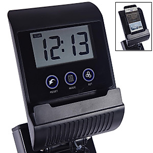 Stamina X Water Rowing Machine with Fitness Coaching App, No Subscription Required - Wireless Heart Rate Monitor Included - Rowing Machines for Home Use